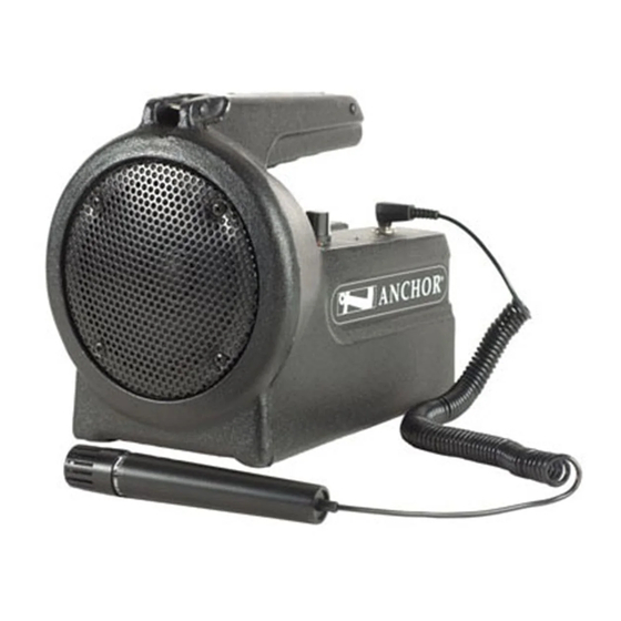 ANCHOR MINIVOX OWNER'S MANUAL Pdf Download | ManualsLib