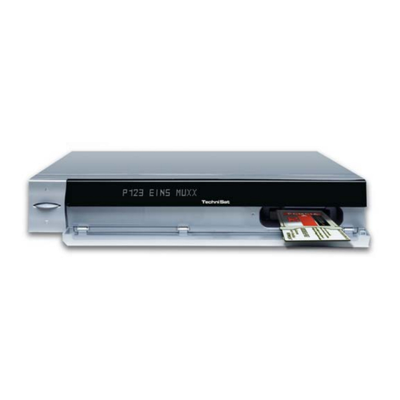 TECHNISAT DIGICORDER T1 OPERATING MANUAL Pdf Download | ManualsLib