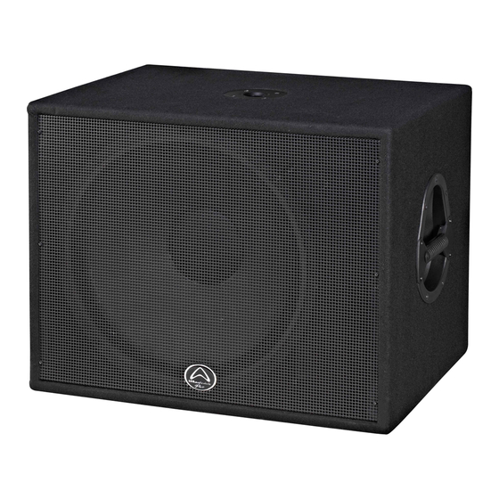 WHARFEDALE PRO KINETIC 215A OPERATING MANUAL AND USER MANUAL Pdf ...