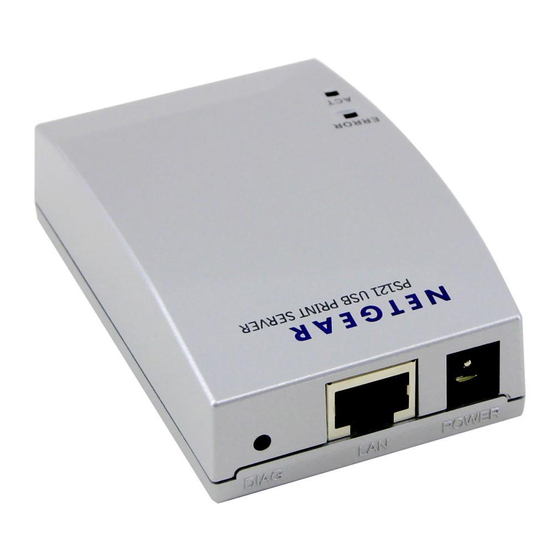 NETGEAR PS121V2 USER MANUAL Pdf Download | ManualsLib