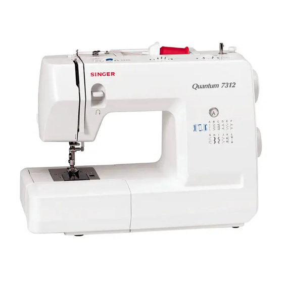 SINGER QUANTUM DECOR USER MANUAL Pdf Download | ManualsLib