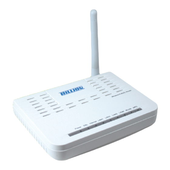 BILLION BIPAC 5400W FEATURES & SPECIFICATIONS Pdf Download | ManualsLib