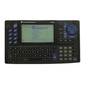 TEXAS INSTRUMENTS TI-92 GETTING STARTED Pdf Download | ManualsLib