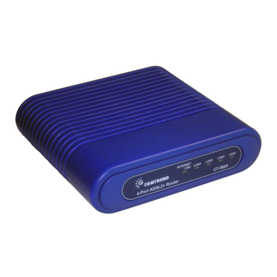 COMTREND CORPORATION CT-5624S USER MANUAL Pdf Download | ManualsLib