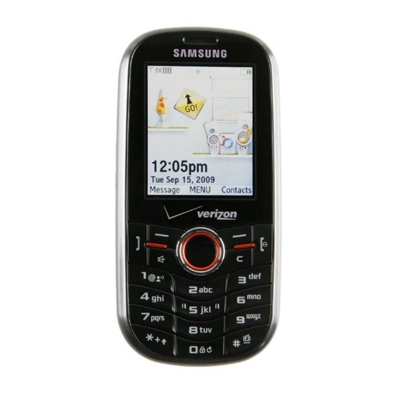 SAMSUNG SCH-U450 SERIES USER MANUAL Pdf Download | ManualsLib