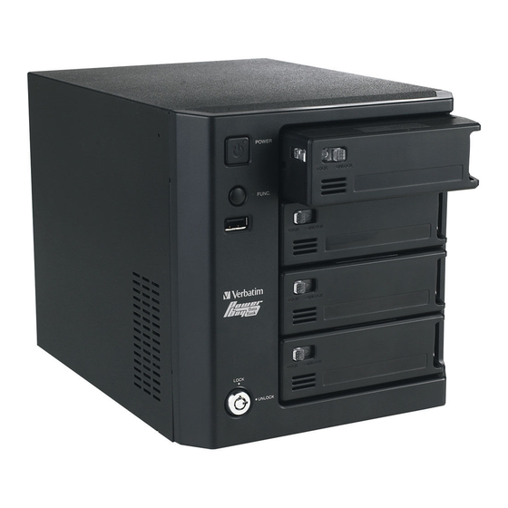 VERBATIM POWERBAY NAS ARRAY USER MANUAL Pdf Download | ManualsLib