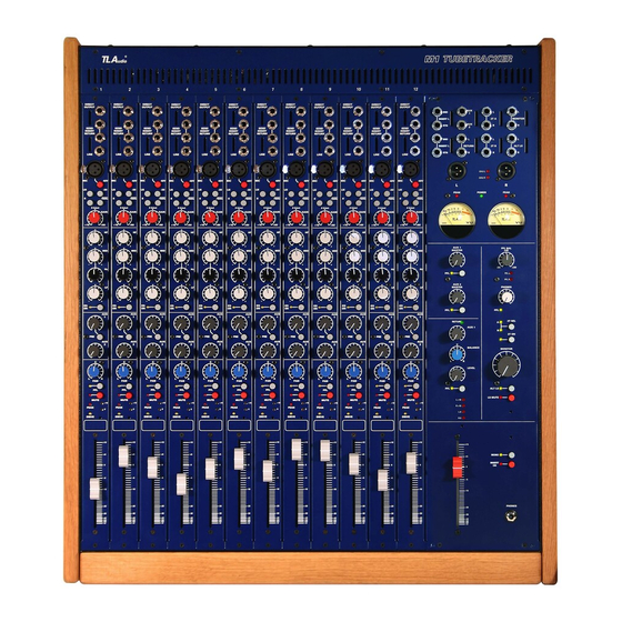 TL AUDIO M1 USER MANUAL Pdf Download | ManualsLib