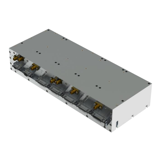 QUASONIX COMPACT RDMS TELEMETRY RECEIVER-COMBINER INSTALLATION AND ...