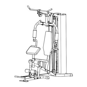 User Manuals: Everlast EV1000 Home Gym