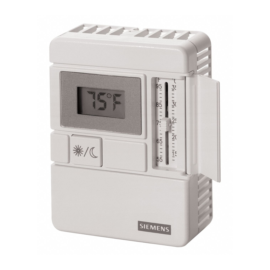 SIEMENS 1000 SERIES INSTALLATION INSTRUCTIONS Pdf Download | ManualsLib