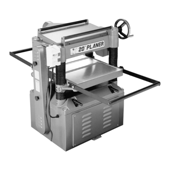 GRIZZLY G1033 PLANER PARTS LIST | ManualsLib