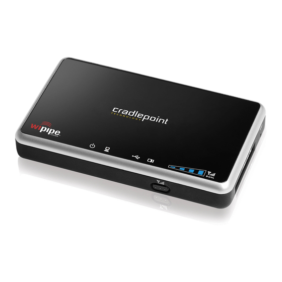 CRADLEPOINT CBA250 QUICK START MANUAL Pdf Download | ManualsLib