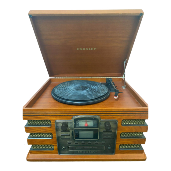 CROSLEY DIRECTOR CR246 INSTRUCTION MANUAL Pdf Download | ManualsLib