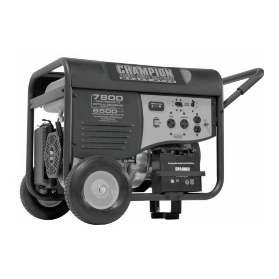 CHAMPION 41351 OWNER'S MANUAL & OPERATING INSTRUCTIONS Pdf Download ...