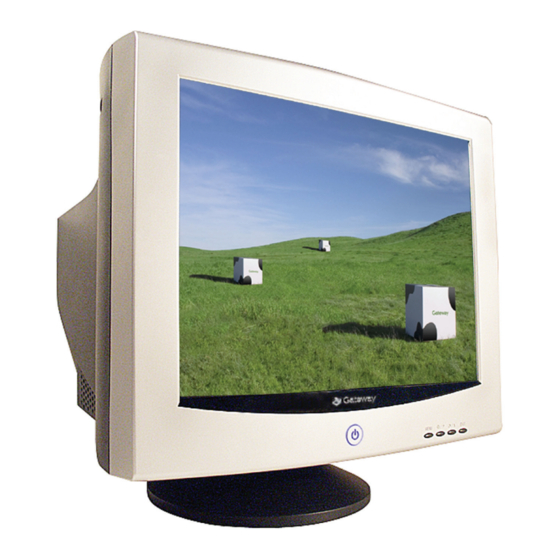 GATEWAY VX760 USER MANUAL Pdf Download | ManualsLib