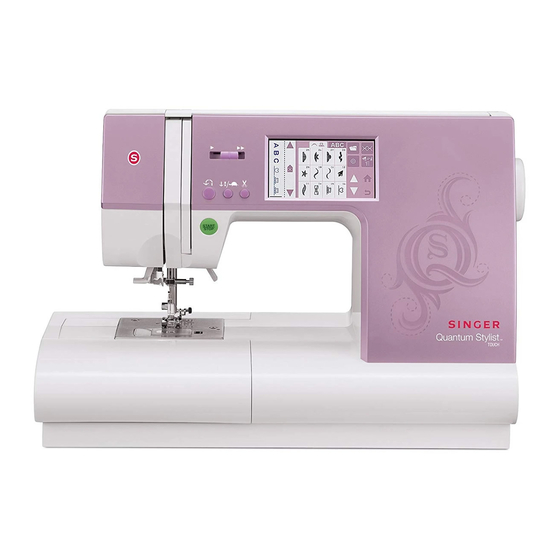 SINGER 9985 INSTRUCTION MANUAL Pdf Download | ManualsLib