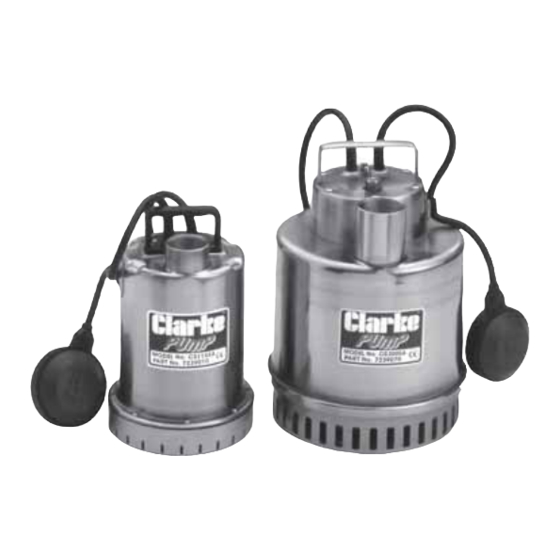 CLARKE CS85S OPERATING & MAINTENANCE INSTRUCTIONS Pdf Download | ManualsLib