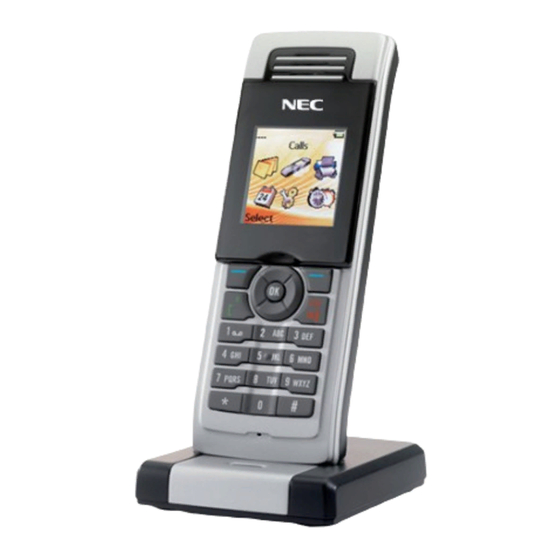NEC G355 DECT SPECIFICATIONS Pdf Download | ManualsLib