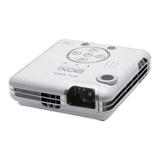 ELMO BOXI MP-350 OPERATION MANUAL Pdf Download | ManualsLib