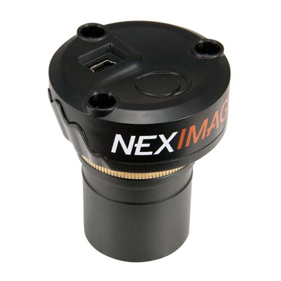CELESTRON NEXIMAGE 5 USER MANUAL Pdf Download | ManualsLib