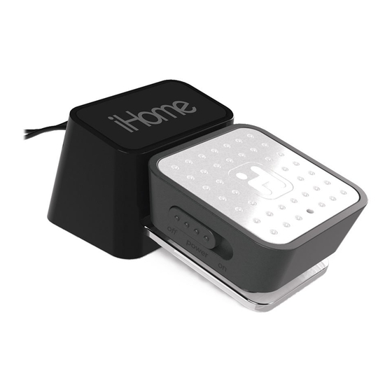 IHOME IBT52 INSTRUCTION MANUAL Pdf Download | ManualsLib