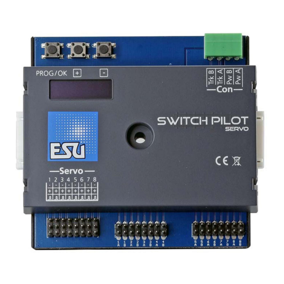 ESU SWITCHPILOT 3 INSTRUCTION MANUAL Pdf Download | ManualsLib