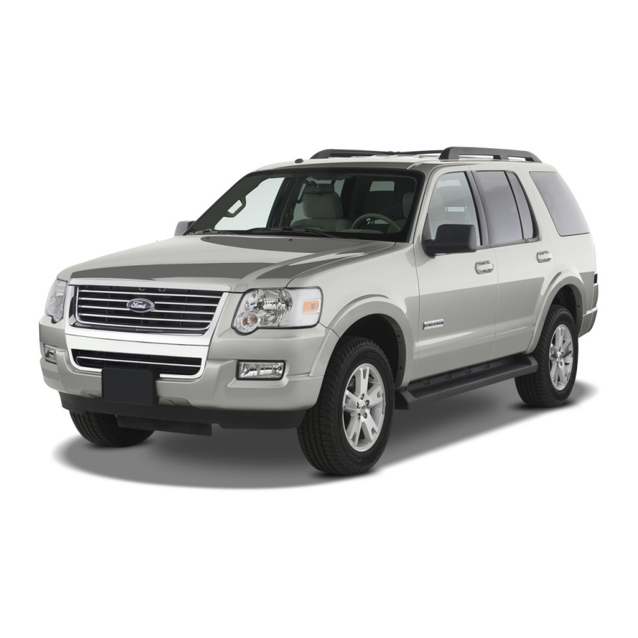 FORD EXPLORER 2009 OWNER'S MANUAL Pdf Download | ManualsLib