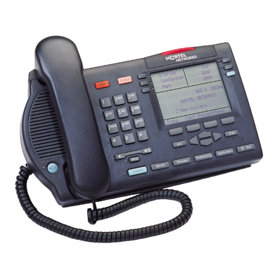 NORTEL M3903 QUICK REFERENCE CARD Pdf Download | ManualsLib