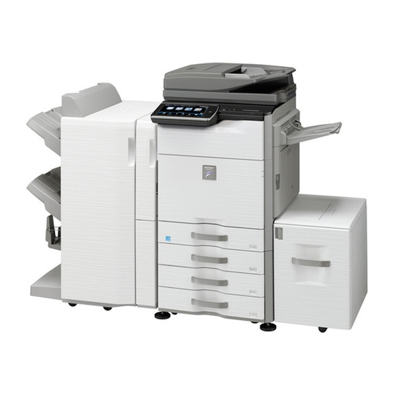 SHARP MX-M565N QUICK MANUAL Pdf Download | ManualsLib