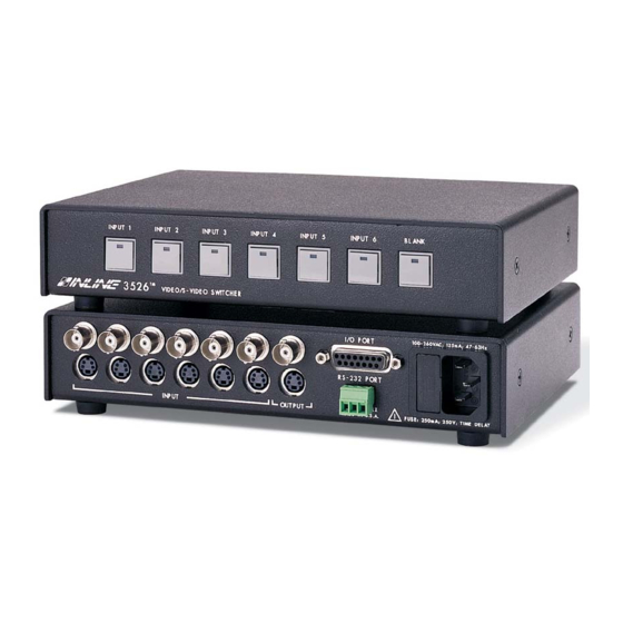 INLINE IN3526VI OPERATION MANUAL Pdf Download | ManualsLib