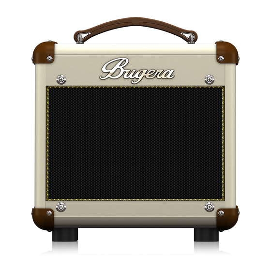 BUGERA BC15 BROCHURE Pdf Download | ManualsLib