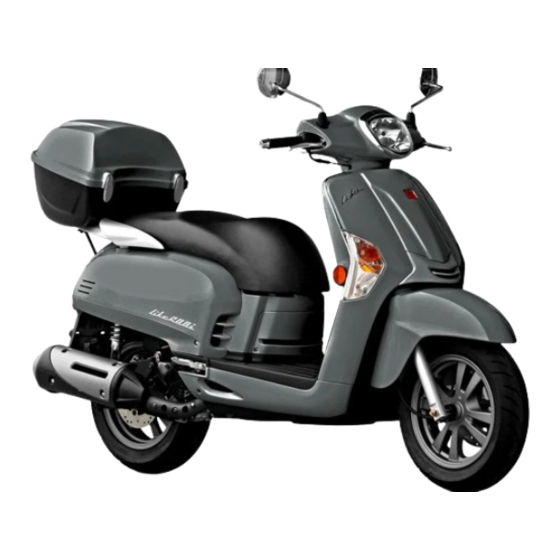 KYMCO LIKE 200I OWNER S MANUAL Pdf Download ManualsLib