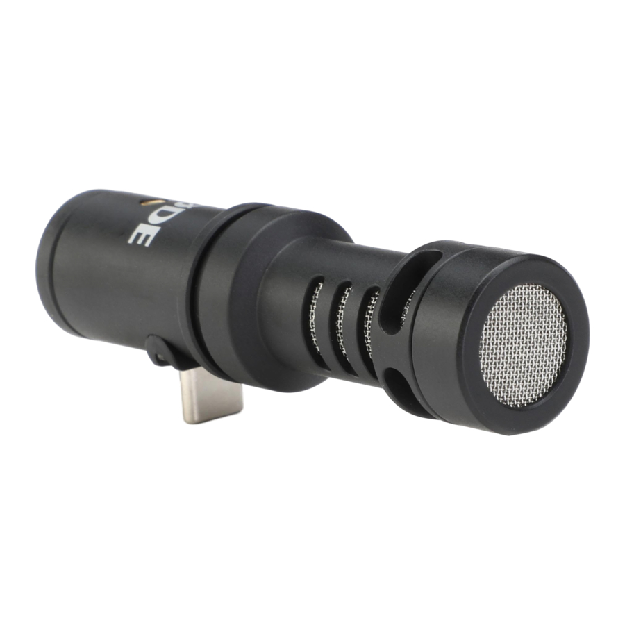 RODE VideoMic Me Manual | ManualsLib