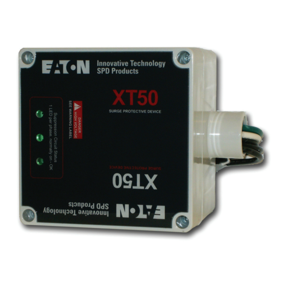 EATON INNOVATIVE TECHNOLOGY XT50 INSTRUCTION MANUAL Pdf Download ...