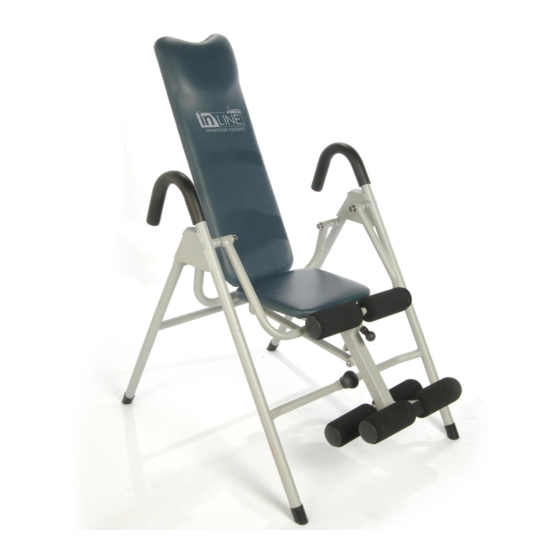 STAMINA INLINE INVERSION SYSTEM OWNER'S MANUAL Pdf Download | ManualsLib