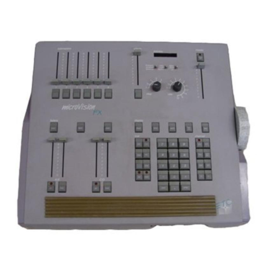 ETC MICROVISION FX USER MANUAL Pdf Download | ManualsLib