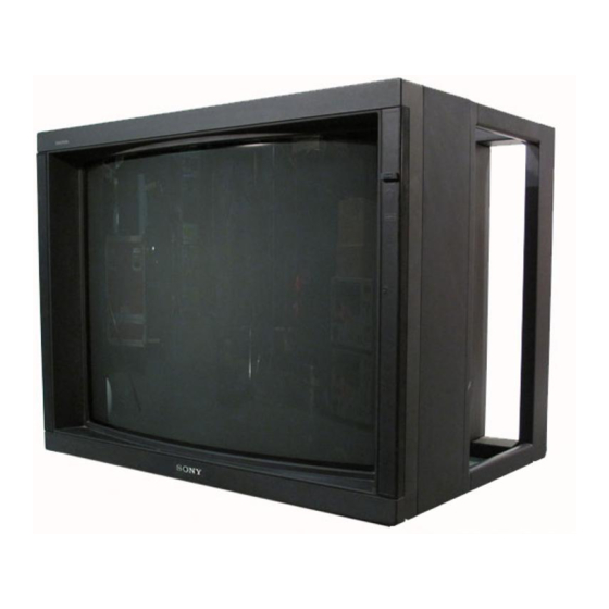 SONY TRINITRON PVM-3230 OPERATING INSTRUCTIONS MANUAL Pdf Download ...