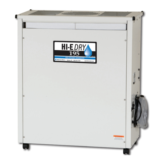 THERMA-STOR DRY 195 INSTALLATION, OPERATION AND MAINTENANCE ...