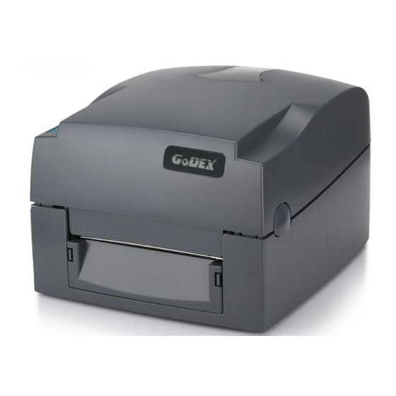 GODEX HD90 USER MANUAL Pdf Download | ManualsLib