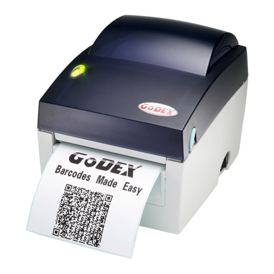 GODEX EZ-DT-2 USER MANUAL Pdf Download | ManualsLib