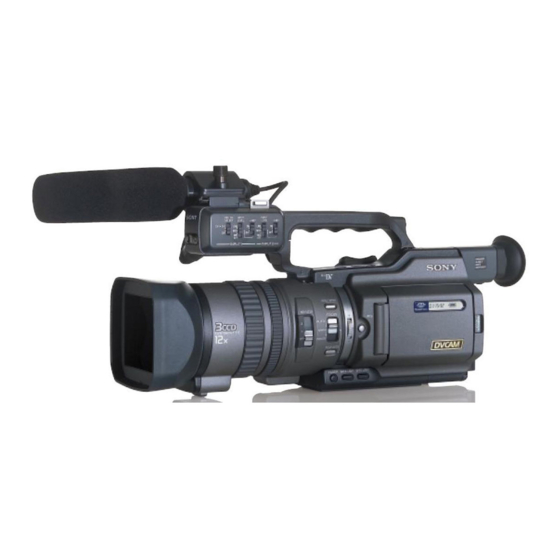 SONY DSR-PD150 BROCHURE & SPECS Pdf Download | ManualsLib