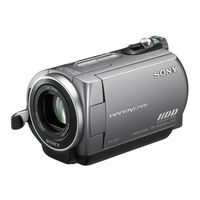 SONY HANDYCAM DCR-SR42 OPERATING MANUAL Pdf Download | ManualsLib