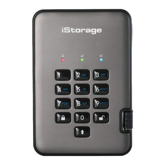 ISTORAGE DISKASHUR PRO2 USER MANUAL Pdf Download | ManualsLib