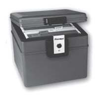 First Alert Safes User Manuals Download | ManualsLib