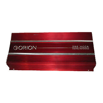 ORION HCCA SERIES INSTALLATIOIN MANUAL Pdf Download | ManualsLib