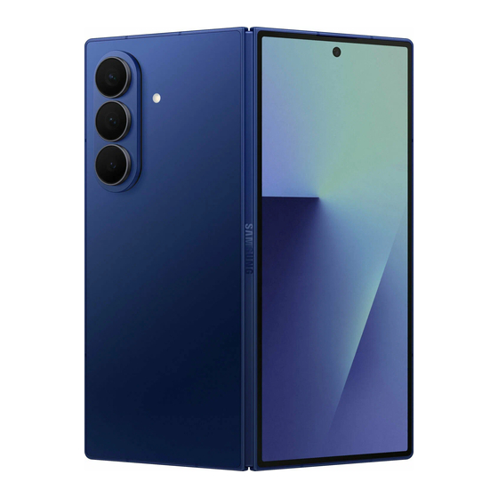 Samsung Galaxy Z Fold 7 Manuals | ManualsLib