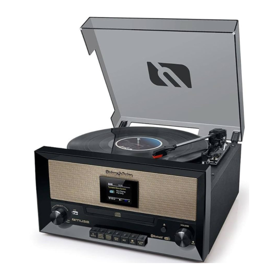 Muse MT-110 DAB turntable micro system User Manual | ManualsLib