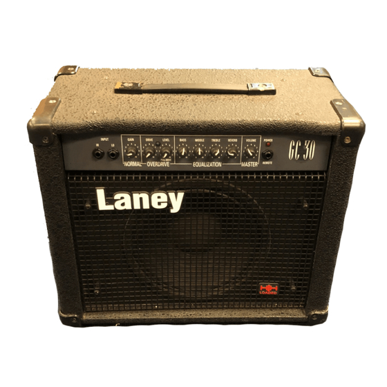 LANEY GC SERIES USER MANUAL Pdf Download | ManualsLib