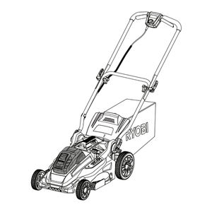RYOBI P1100 LAWN MOWER OPERATOR'S MANUAL | ManualsLib