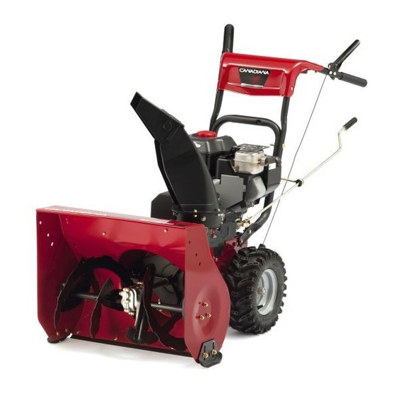BRIGGS & STRATTON CANADIANA CH 61900 SAFETY, OPERATION AND MAINTENANCE ...